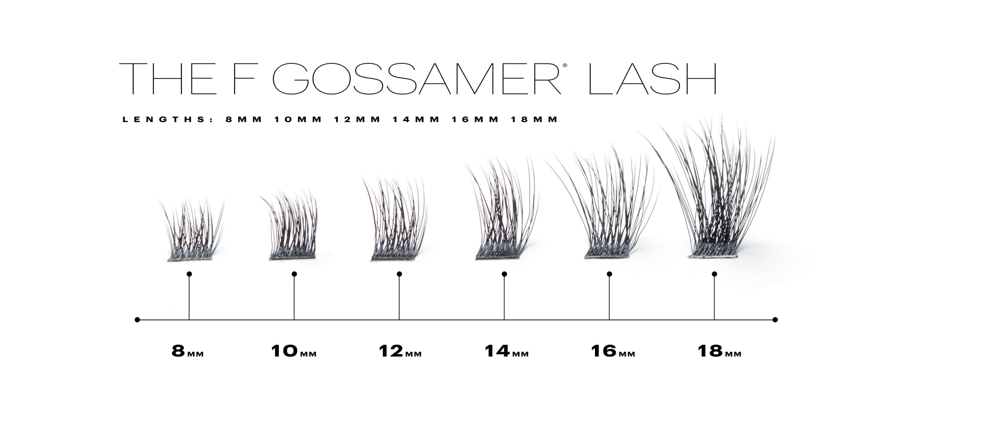 Fluffy® Gossamer® Lashes