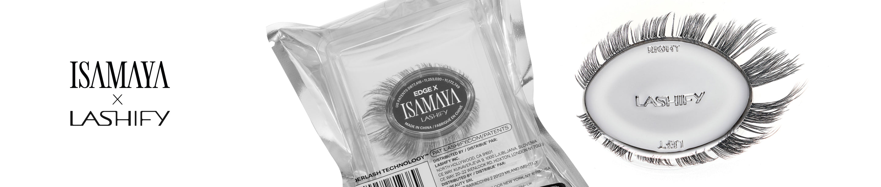 Isamaya x Lashify Edge Gossamer® Lash