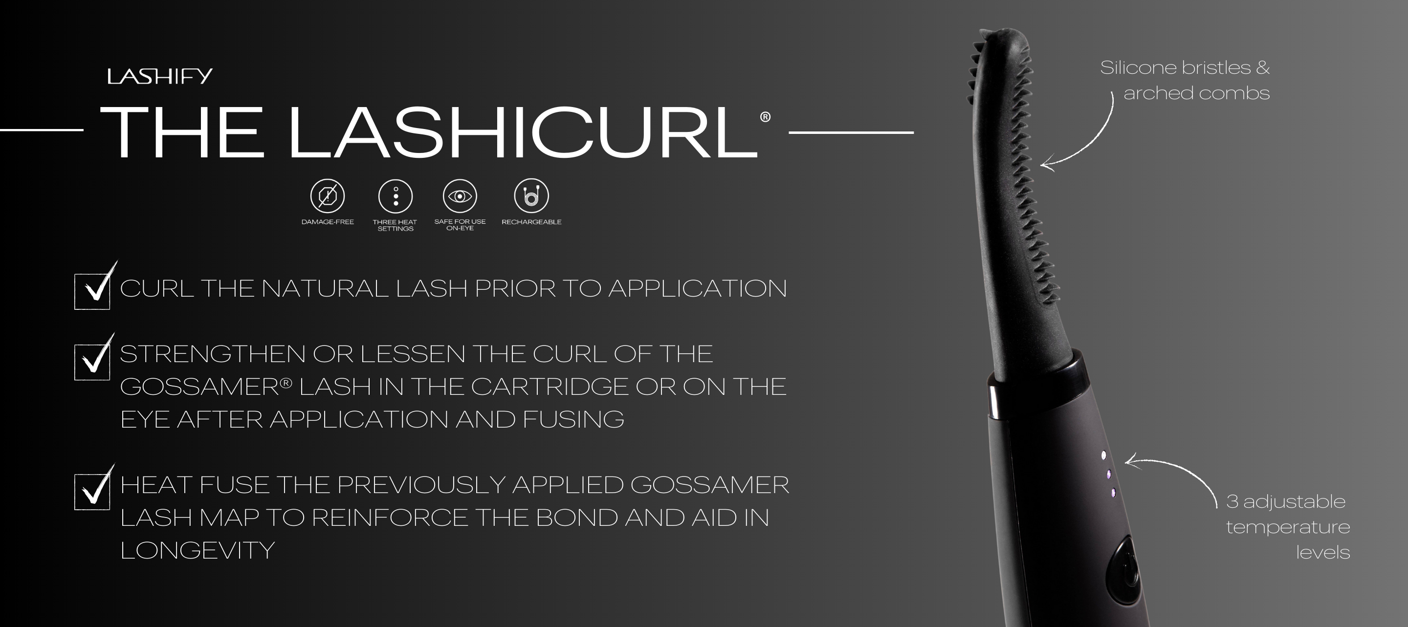 Heated Eyelash Curler - Longer and Fuller Lashes – Lashify