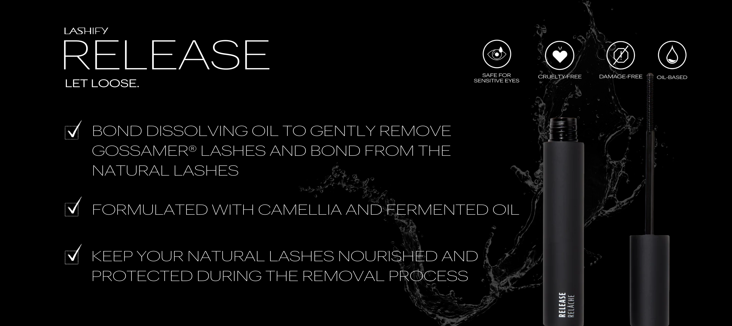 Gossamer Lash Remover | Release – Lashify