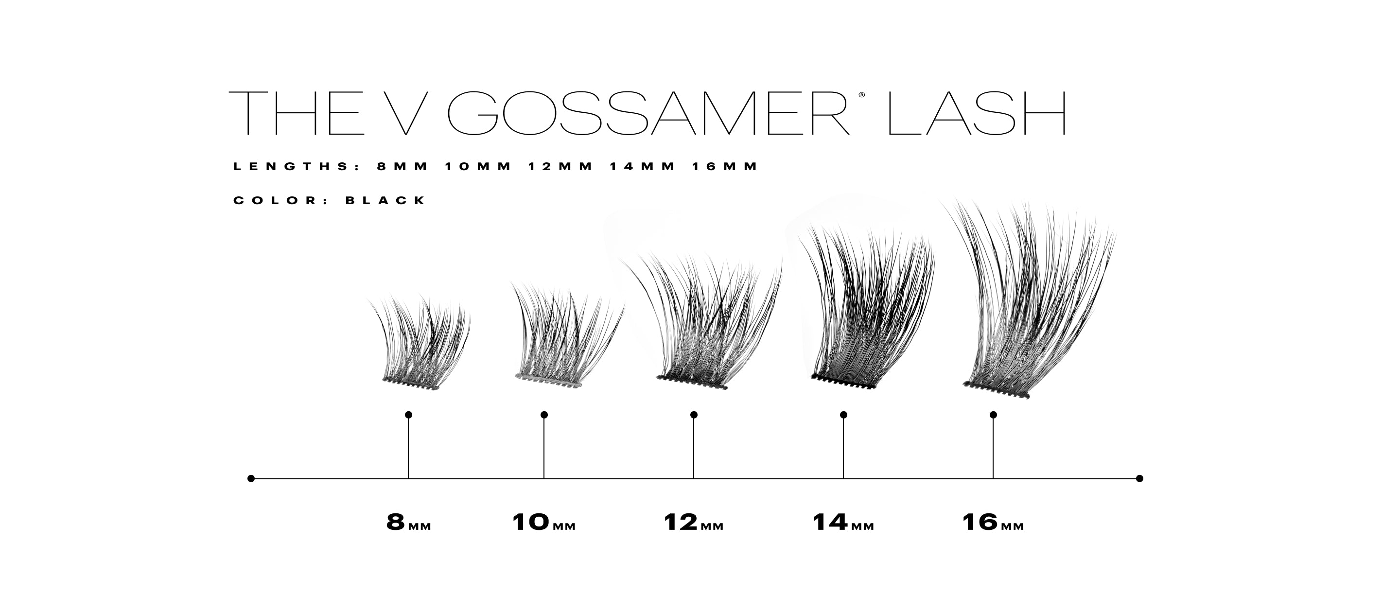 Velvet Gossamer® Lash Featuring GripTex™